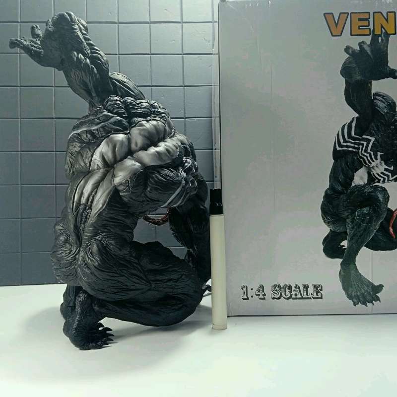 Jual Mainan Action Figure Venom Big Marvel Sofbinal Stealth Venom ...