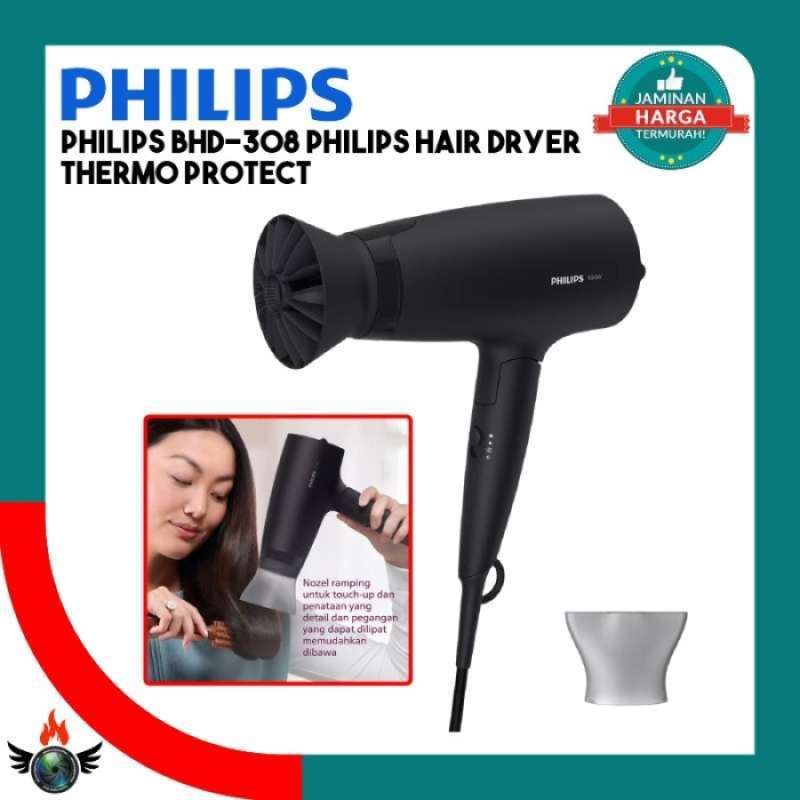 Promo Philips Bhd-308 Philips Hair Dryer Thermo Protect Diskon 33% Di Seller Amor One Store ...
