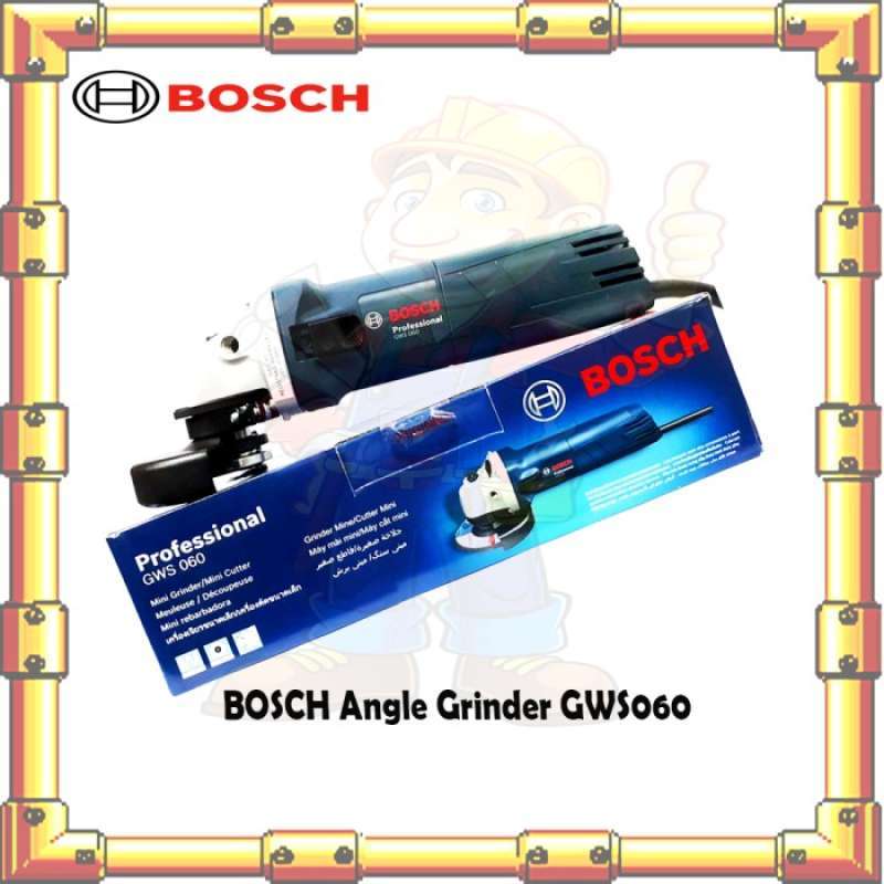 Promo BOSCH Angle Grinder GWS - 060 - mesin gurinda listrik Diskon 26% ...