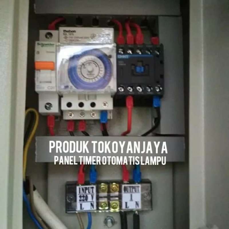Promo Panel Timer Otomatis Lampu Panel Timer Lampu Panel Timer Theben