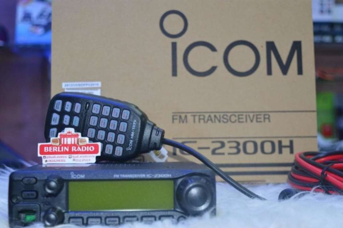 Promo Radio Rig Icom Ic2300 Vhf 65Watt Baru Bergaransi Diskon 23% di ...
