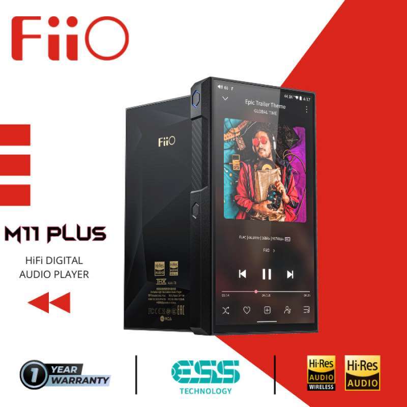 Promo Fiio M11 Plus ESS Hi Res Portable Digital Audio Player Diskon 23% di Seller PT. Wakasa ...