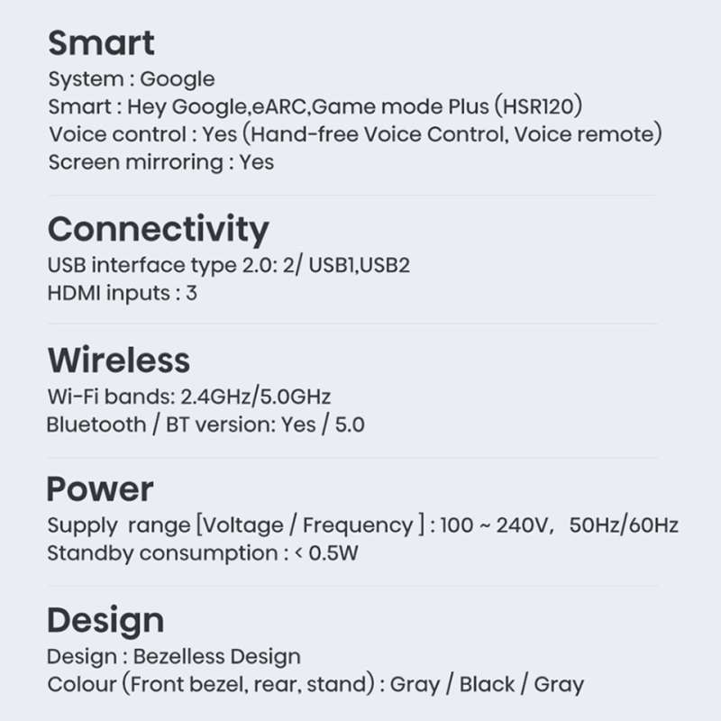 Promo Hisense 75 Inch 4k Uhd Google Tv Google Tv Dolby System ...