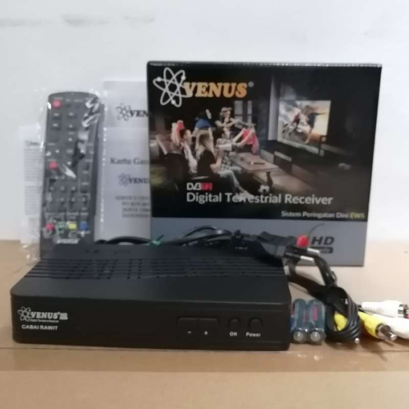 Promo Venus Cabe Rawit Set Top Box TV Digital DVBT2 DVB T2 Venus Cabai ...