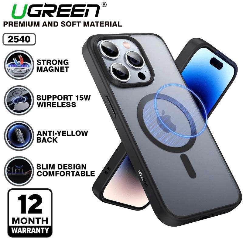 Jual Ugreen 2040 Classy Mag Case iPhone 15 Pro Max - Casing Cover ...