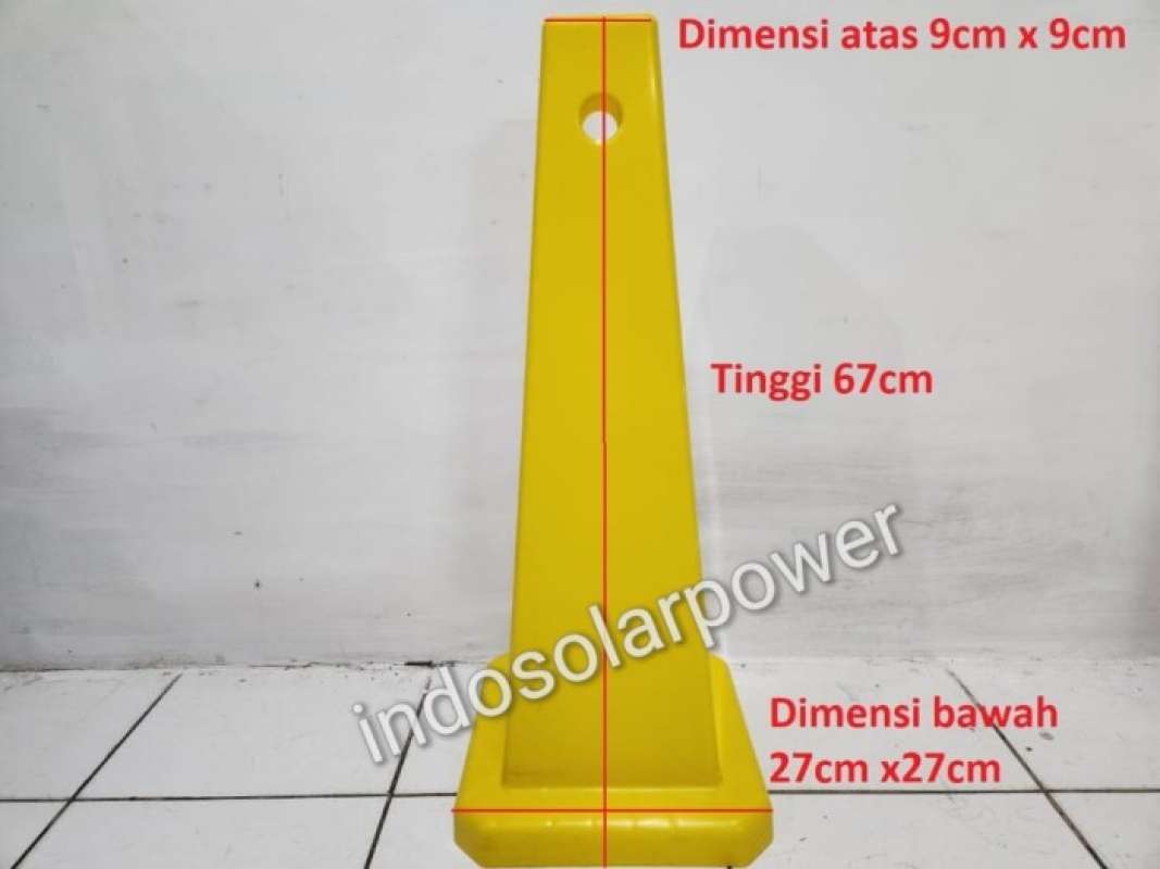 Promo Rambu Sign Cone Kuning Dilarang Parkir No Parking Ruko Rukan ...