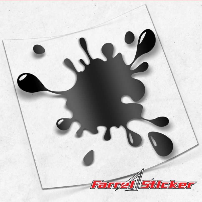 Jual Stiker Bercak Sticker Cipratan Cutting - Putih Terbaru Di Seller ...