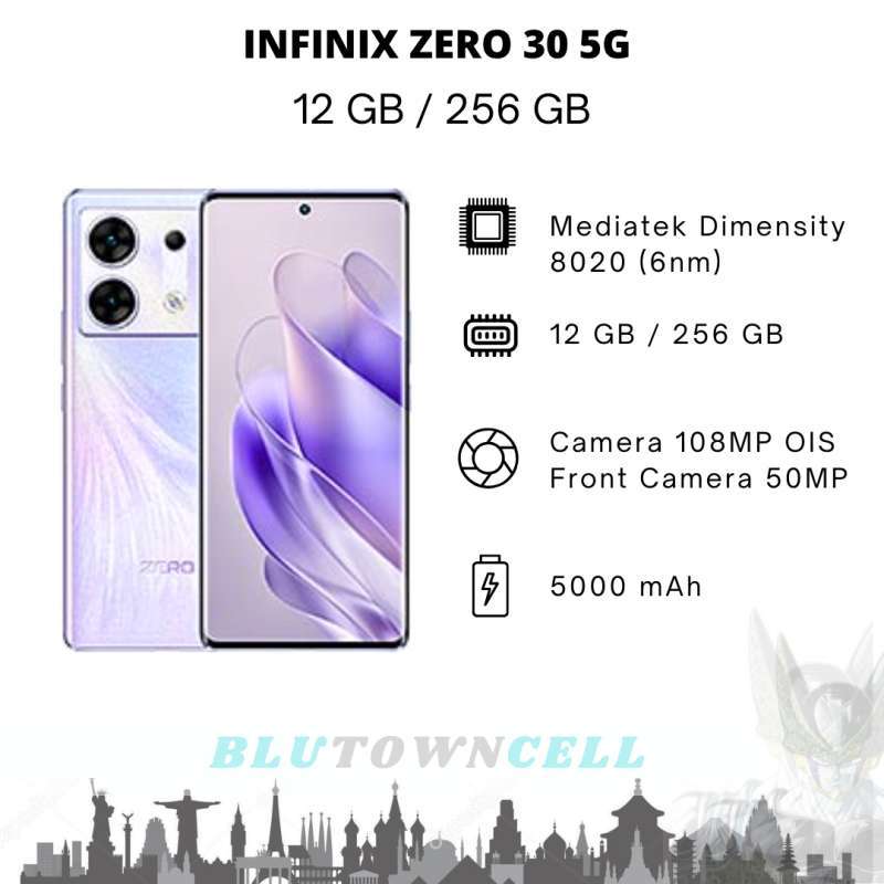 Jual Infinix Zero 30 5G 12/256GB GARANSI RESMI di Seller BluTownCell - Semolowaru, Kota Surabaya ...