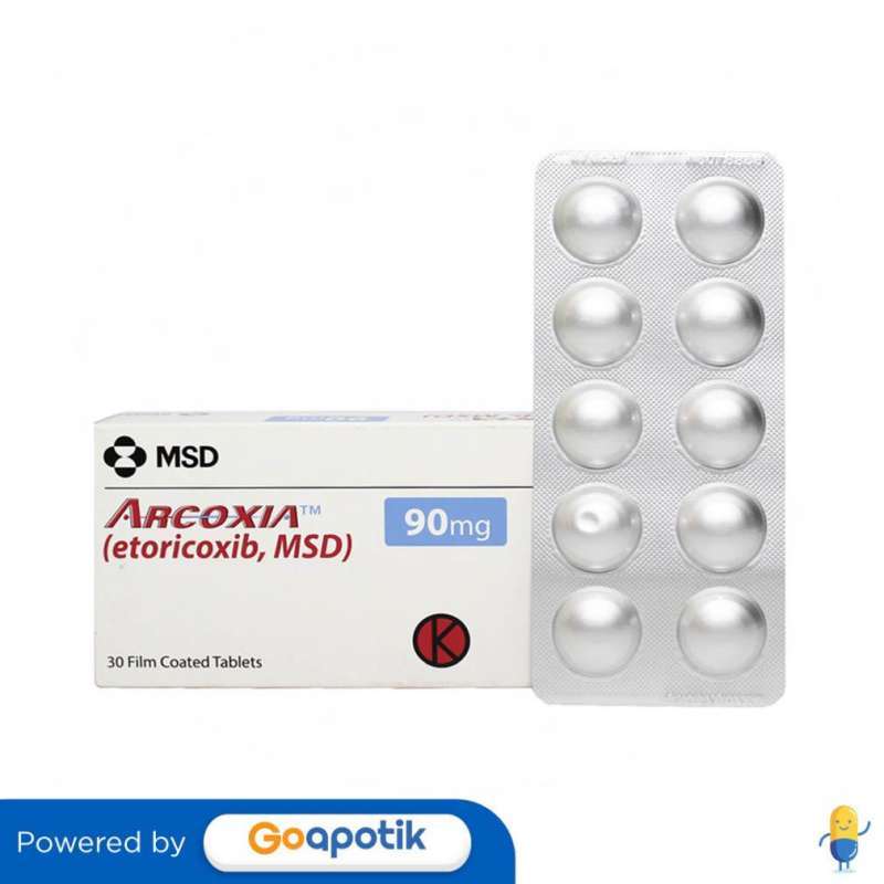 Jual ARCOXIA 90 MG BOX 30 TABLET di Seller Apotek Aldi - Semper Timur ...