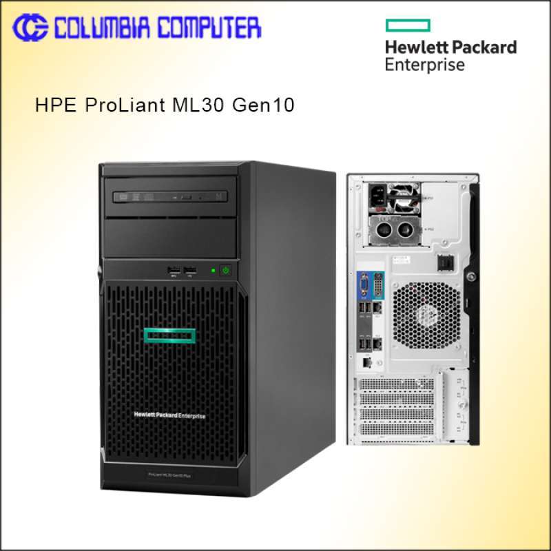 Jual Hpe Proliant Ml30 Gen10 Plus E-2314 2.8ghz 4-core 1p 16gb-u 4lff 350w Di Seller Cosmos ...
