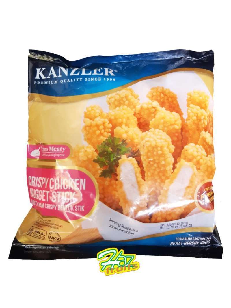 Jual Kanzler Crispy Chicken Nugget Stick 450gr Di Seller Haz Fruits ...