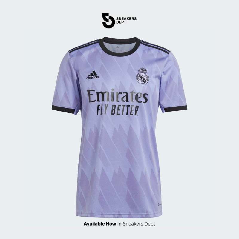 Promo Jersey Bola ADIDAS REAL MADRID 22/23 AWAY JERSEY H18489 ORIGINAL ...