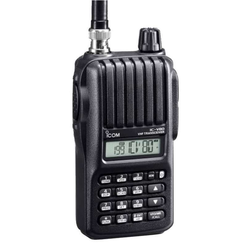 Promo Icom Ic-V80 Vhf Fm Handheld Transceiver Ht 5 Watt Jepang Diskon 3 ...