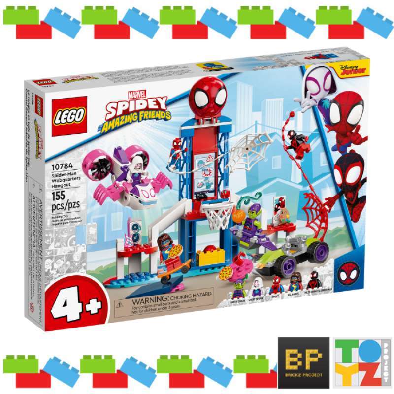 Jual LEGO 10784 DUPLO Spider-Man Webquarters Hangout di Seller Toyz ...