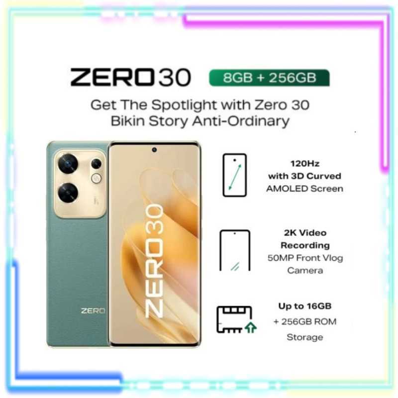 Promo INFINIX ZERO 30 4G 8/256 NEW GARANSI RESMI Diskon 13% di Seller ...