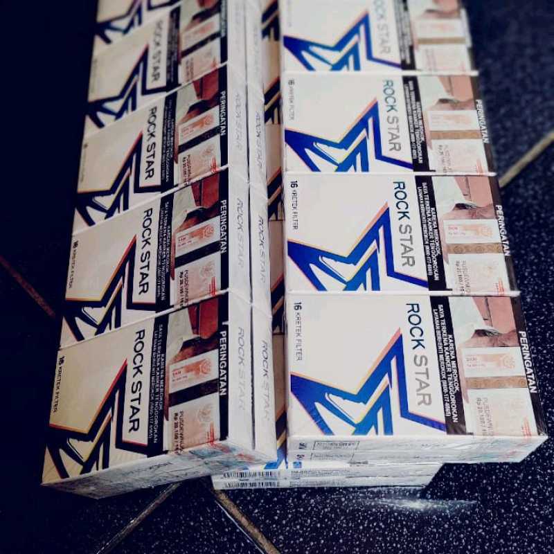 Jual ROKOK ROCKSTAR ISI 16 MILD RESMI CUKAI di Seller Jaya abadi86 ...