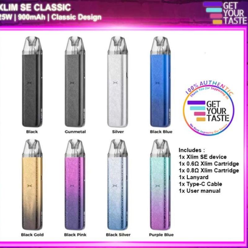 Jual Oxva Xlim Se Classic Edition 25w 900mah Pod Kit Authentic By Oxva ... Jual Oxva Xlim Se Classic Edition 25w 900mah Pod Kit Authentic By Oxva ...