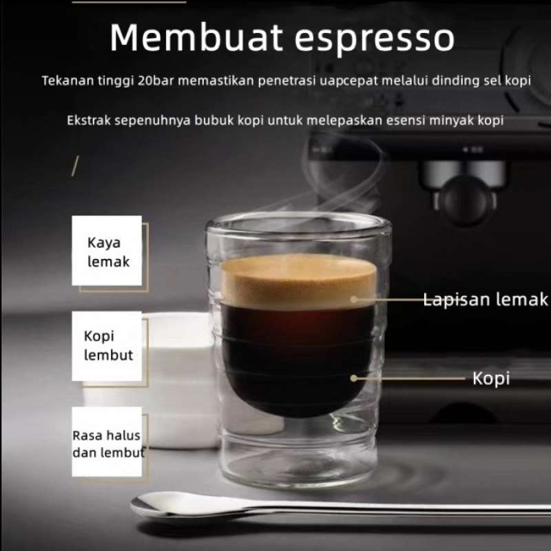 Promo 2 In 1 Mesin Kopi Espresso / Low Watt Coffee Maker / Espresso Machine Diskon 8% Di Seller ...