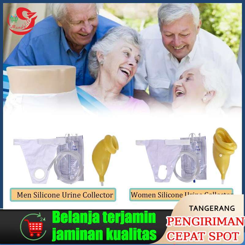 Jual Alat Bantu Kencing Dengan Urinal Bag Kateter Luar Pee Holder Untuk ...