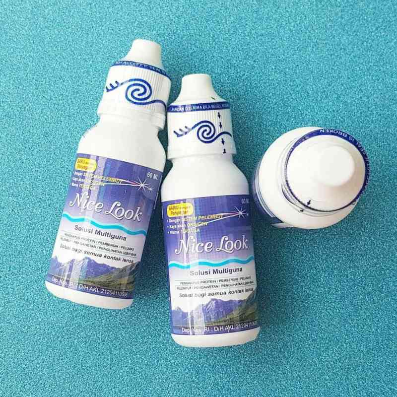 Jual Nice Look Solusi Multiguna / Air Softlens Terbaru Di Seller ...