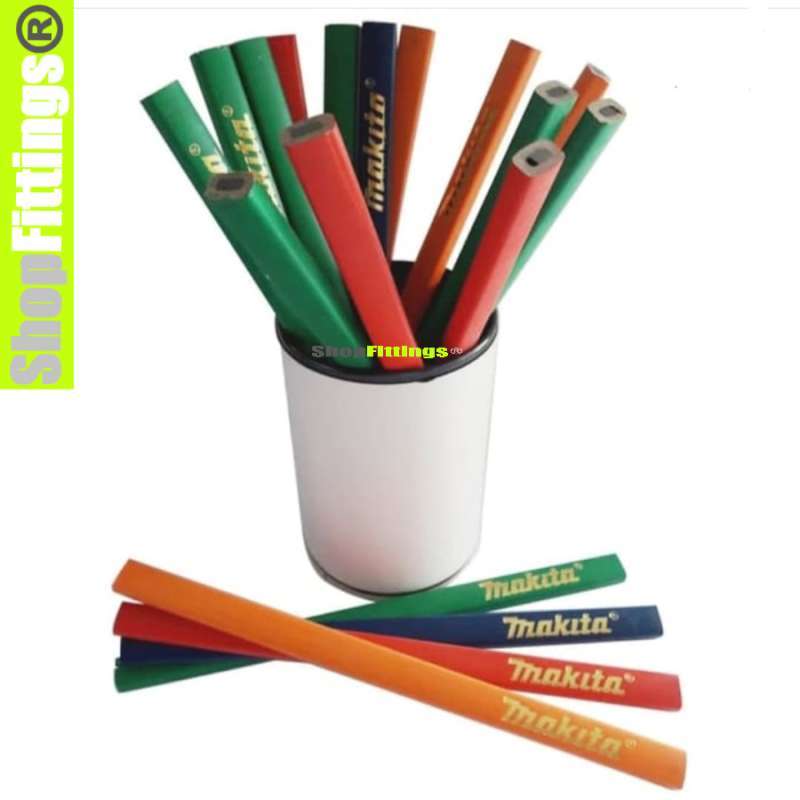 Jual Makita Pensil Tukang Hpl Kayu Bangunan Carpenter Building ...