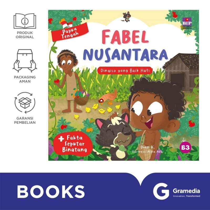 Promo Seri Fabel Nusantara Papua Tengah Dingiso Yang Baik Hati (Dian K ...