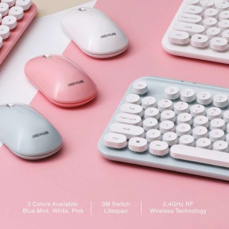 Jual Rexus Keyboard Wireless Km9 / Km-9 Fancy Di Seller Komputermedan ...