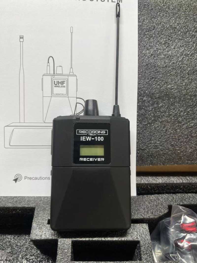 Jual RECORDING TECH IEW-100 Wireless Receiver | IEM IEW100 RX di Seller ...