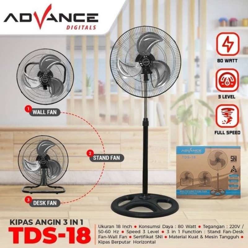 Jual Advance Kipas Angin Tornado 18 Inch TDS - 18 / Kipas Tornado ... Jual Advance Kipas Angin Tornado 18 Inch TDS - 18 / Kipas Tornado ...