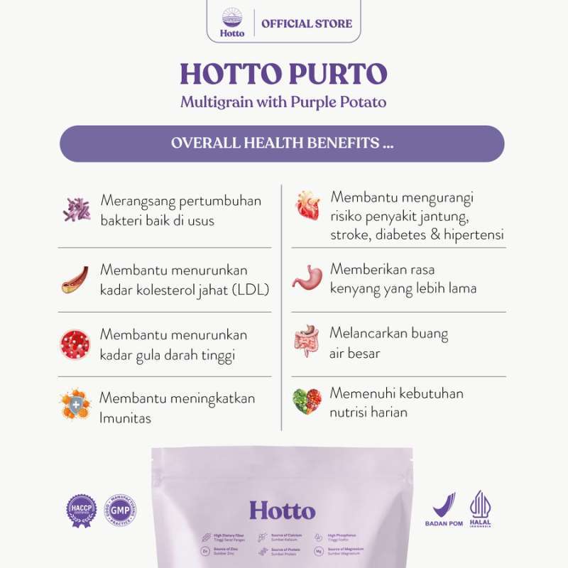 Jual Hotto Purto Oat Minuman Kesehatan Di Seller Rariru - Setu, Kota ...