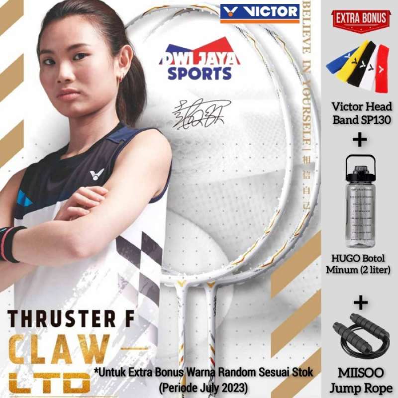 Promo Victor Thruster F Claw Ltd (tai Tzu Ying) Badminton Racket Diskon ...