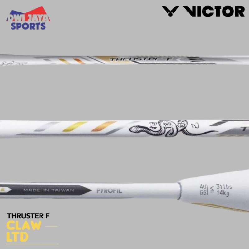 Promo Victor Thruster F Claw Ltd (tai Tzu Ying) Badminton Racket Diskon ...