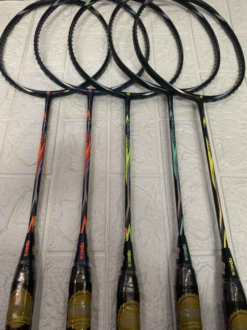Promo Raket Badminton New Apacs Graphite 999 Max 33 Lbs Original Diskon ...