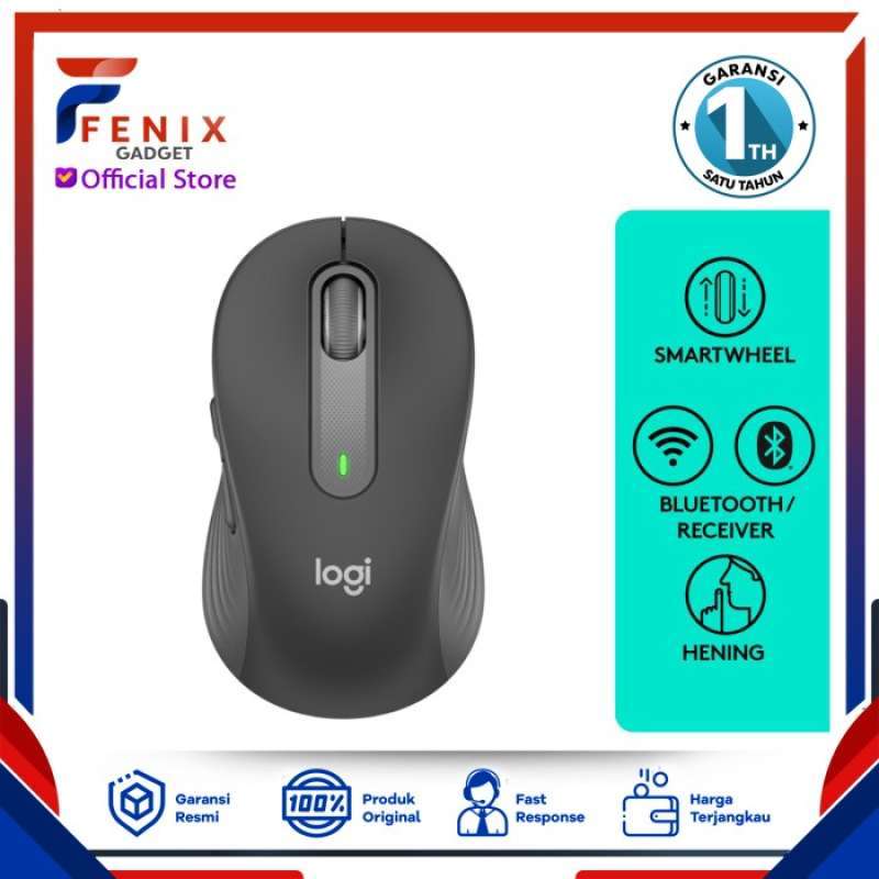 Promo Logitech Signature M650 L Wireless Mouse Garansi Resmi 1 Tahun ...