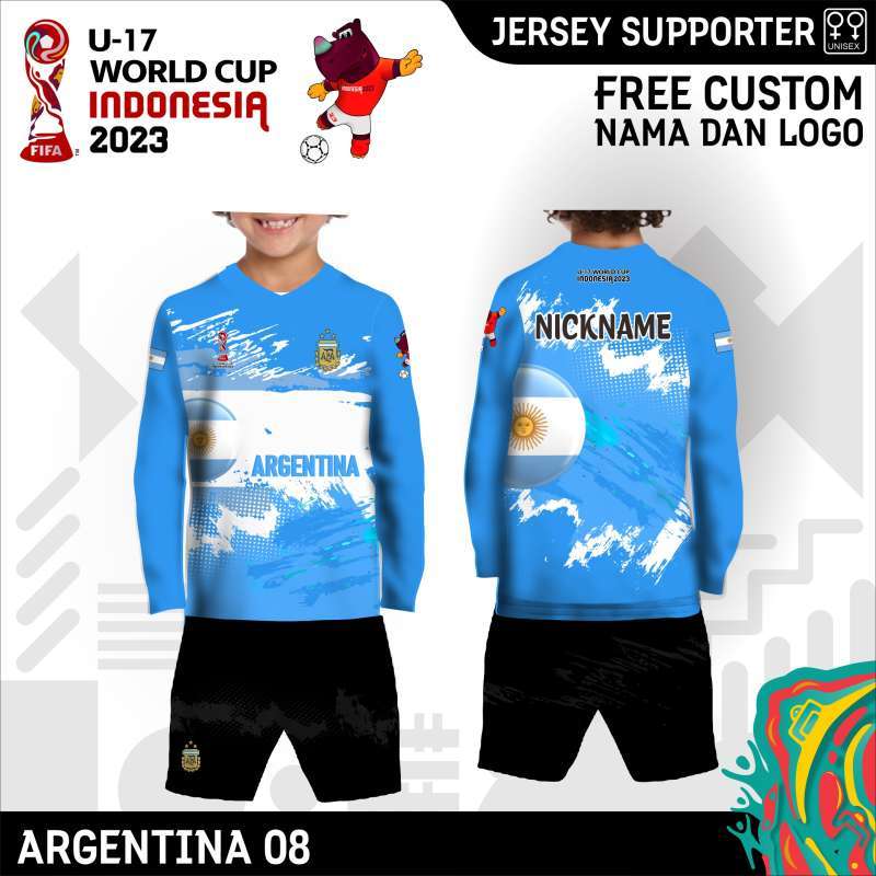 Jual Jersey Anak Timnas Argentina Piala Dunia Harga Termurah Dan ...
