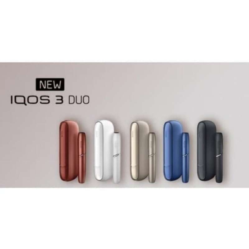 Jual Hot Sale Iqos3 Duo Original Two Stick E-cigarettes Vaporizer Rokok ...