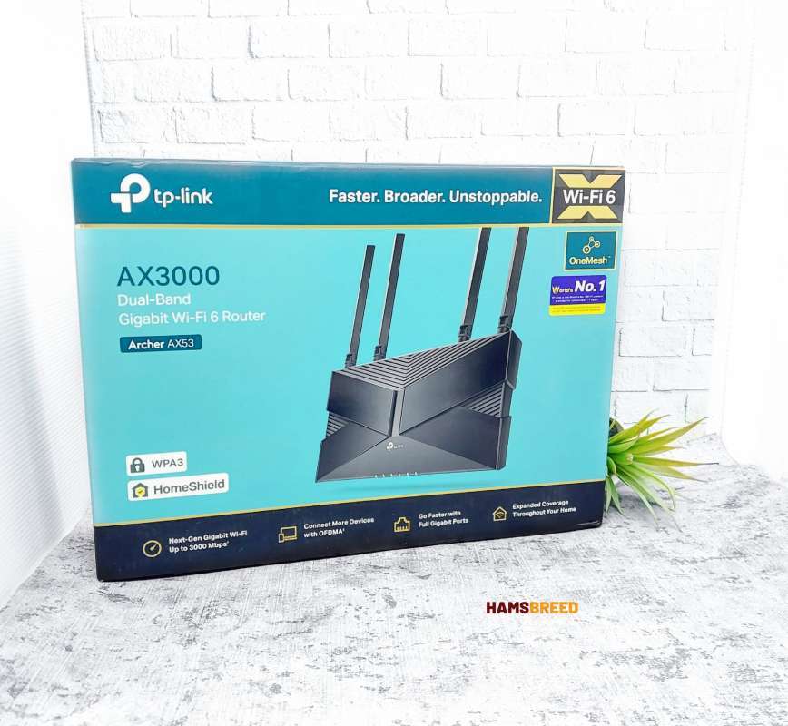 Promo TP-LINK Archer AX53 AX3000 Dual Band Gigabit WiFi 6 Router ...