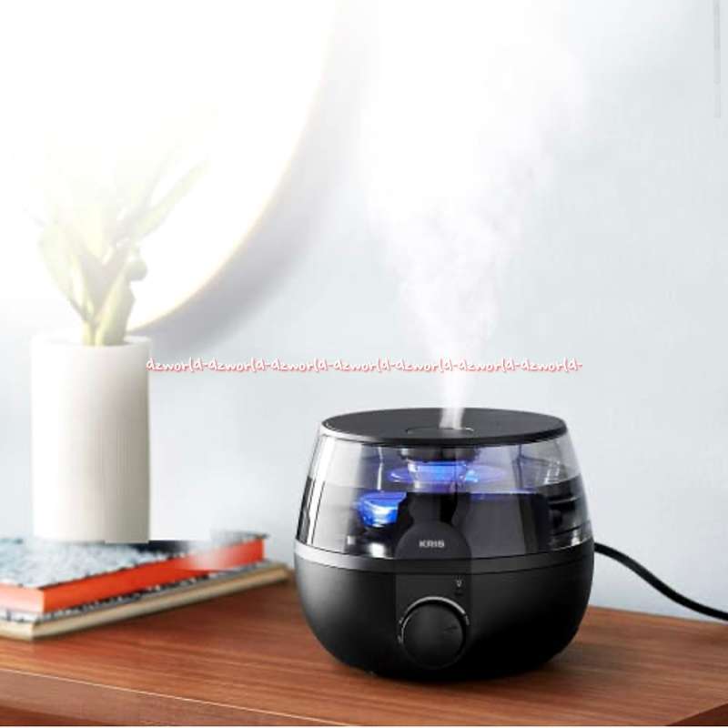 Jual Kris Humidifier 1.5Liter Black Alat Pelembab Pembersih Udara Warna ...