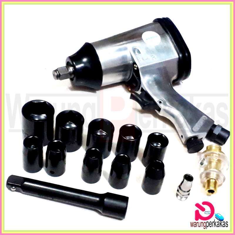Jual Promo Air Impact Wrench 1/2 Westco Alat Buka Mur Velg Cvt Torsi ...