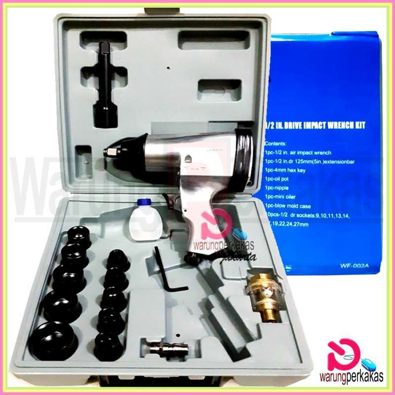 Jual Promo Air Impact Wrench 1/2 Westco Alat Buka Mur Velg Cvt Torsi ...