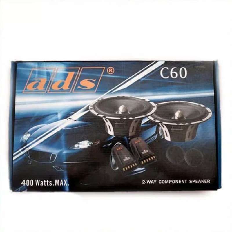 Promo Speaker Split ads C60 Car Audio 2 Way Component System Audio ...