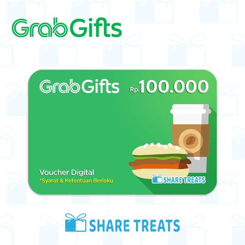 Jual Grabfood (grab Gifts) Voucher Digital Rp 100.000 Di Seller Share ...