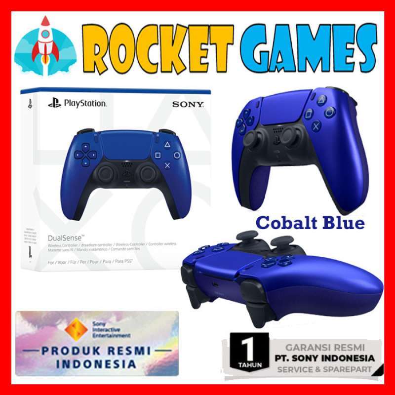 Jual SONY PS5 DualSense Controller / Dual Sense / Stik PS5 Cobalt Blue ...