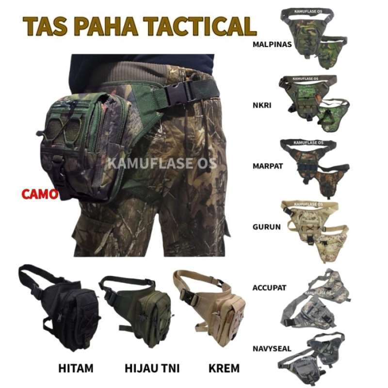 Promo Tass Paha Army Camo. Tas Selempang Army Camo - Hitam - Malpinas ...
