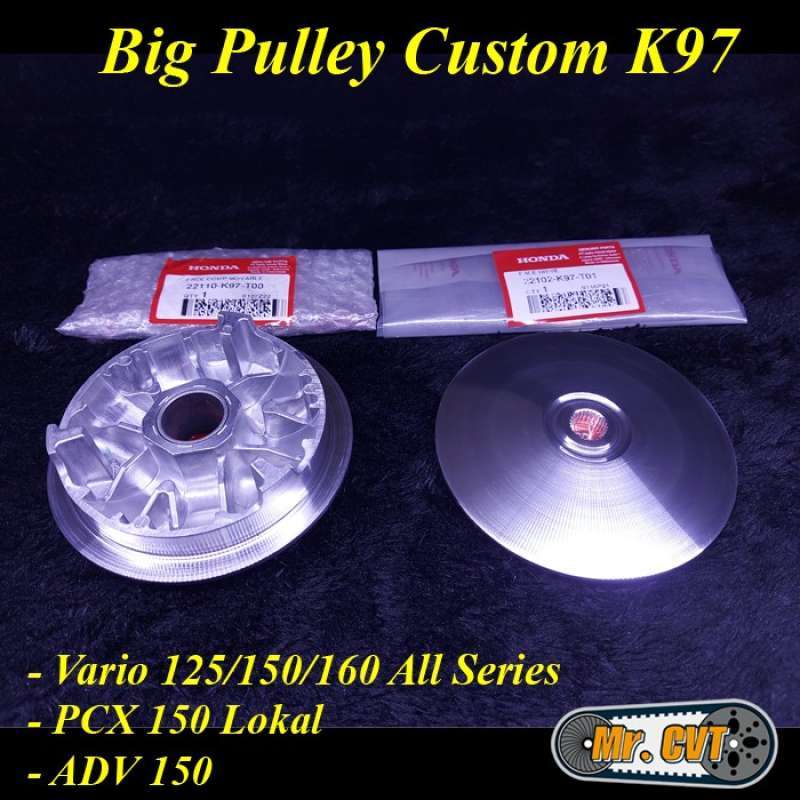 Promo Big Pully Pulley Original Custom K97 Vario ADV PCX 125 150 By Mr ...