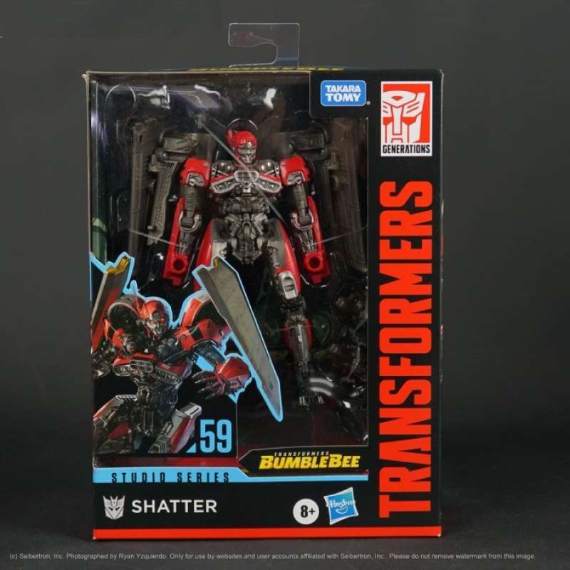 Promo Transformers Studio Series 59 Deluxe Class Shatter Jet Figure ...