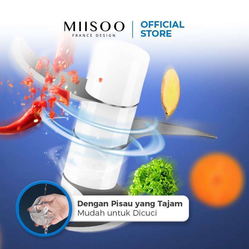 Promo Miisoo Portable Blender Gilingan Mini Bumbu Dan Daging Dengan Usb ...