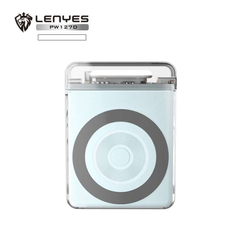 Promo Lenyes Pw127d Powerbank Portable 10000mah 15w+pd20w Wireless ...