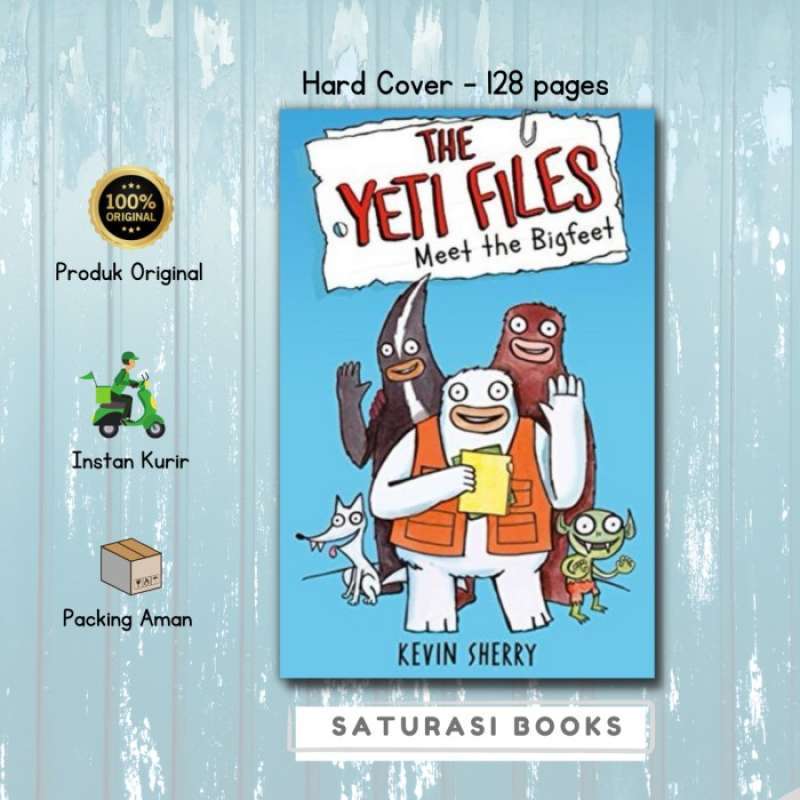 Promo The Yeti Files : Meet The Bigfeet (HC) - Buku Anak Import Diskon ...