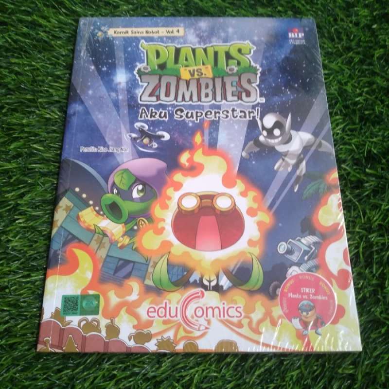 Promo BUKU KOMIK SAINS ROBOT VOL 4 PLANTS VS ZOMBIES AKU SUPERSTAR ...